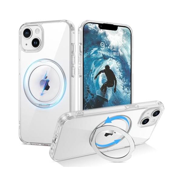 クリア/iPhone 13 Mini/-・Size:iPhone 13 MiniColor:クリア・対応機種：iPhone 13 Mini ケース(5.4インチ)に適したケースです。注意：（この携帯電話ケースは、出力電力が 15W を超える...