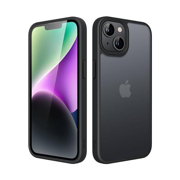 ブラック/iPhone 14 6.1インチ/3880-・Color:ブラック・[ミリタリーグレードの保護] このケースは、6フィートの落下テストでミリタリーグレードの耐衝撃性として認定されており、衝撃を吸収するコーナリングクッションを使用し...