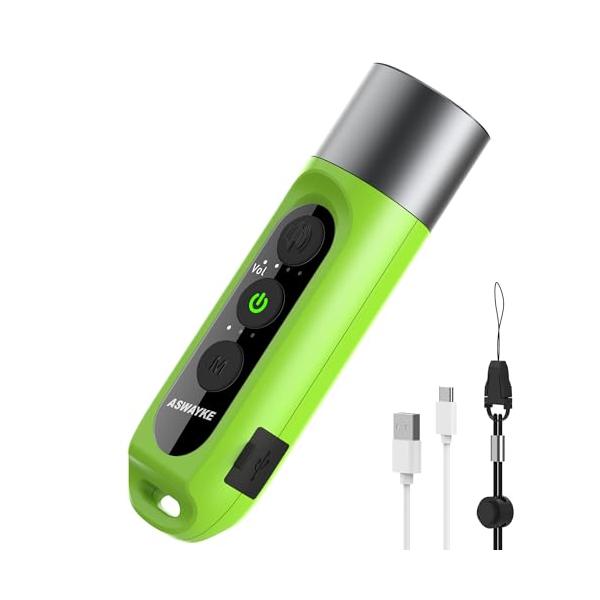 LIGHT GREEN/S/K1TAN・Color:LIGHT GREEN・「高品質で大音量」：3種類ホイッスル音4級音量−−モード切替ボタンを押して、3つ異なる種類のホイッスル音をできます。最新技術で開発され、16K高デコードチップと厚み...