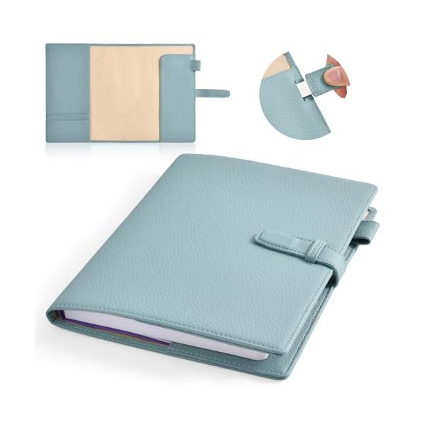 ブルー/-/ノートカバー・Color:ブルー・パッケージ個数:1・整理しやすい多目的ノートカバーA5：このノートカバー A5 は、リングノートにも対応し、二つのノートを同時に収納できる優れた収納力を誇ります。カードポケットも完備しており、名...