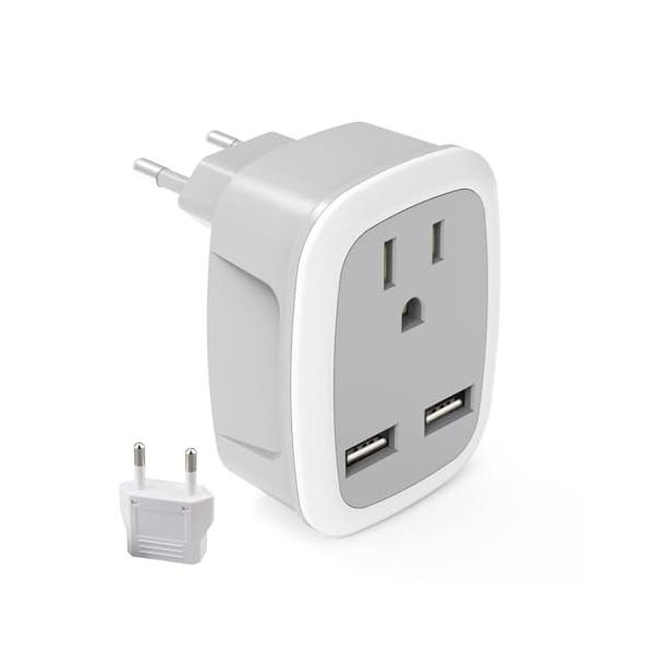 ホワイト/Cタイプ/-・Size:Cタイプ・??1台3役&amp;USB付き海外旅行充電器旅行や出張、留学などで電子機器を多台同時に充電したい方にぴったり！この海外転換プラグは、 1つのAC差込口 1つのUSB-A と1つのUSB-Cを搭載...