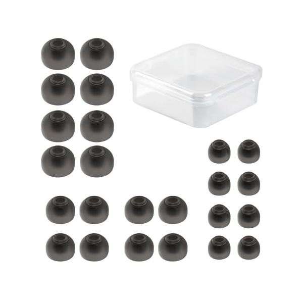 透明黒/S*4/M*4/L*4ペア/-・Size:S*4/M*4/L*4ペアColor:透明黒・☆柔らかい素材採用CCZ ZT01 イヤーピースはシリコン素材を採用しており、高い弾力性で装着時の快適性を追求。hifiイヤホンが長時間の使用で...