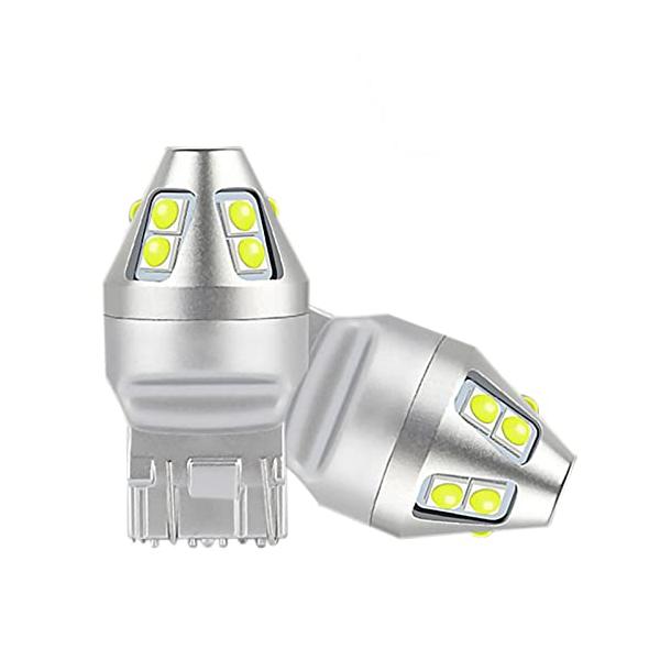 ホワイト/T20 ダブル ホワイト/-・Size:T20 ダブル ホワイト・仕様 規格：T20 LED ダブル W21W T20 7440 7443 / 消費電力：4.8W / 電圧：DC12V-30V / 発光色：ホワイト / 色温度：6...