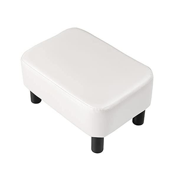 長方形白い/白い/-・Color:白い・より安定：バランスの取れた4本脚なので安定した座り心地です。男性が座っても大丈夫な木枠のしっかり構造で、耐荷重は80kgです。床の傷つきを防止するための脚裏フェルトが付属して、お好みで貼り付けて頂けま...