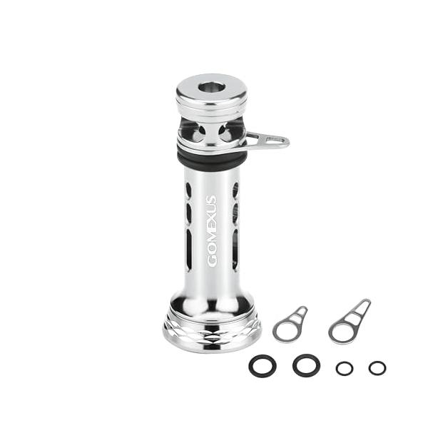 シルバー/48mm/R4SR-P-JP・Color:シルバーSize:48mm・材料アルミ 長さ48mm 重量7.6g 付属ステンレス製フックキーパー長め（25mm）1枚 Oリング1枚・対応機種(1)商品画像で対応機種表をどうぞご確認。(2...