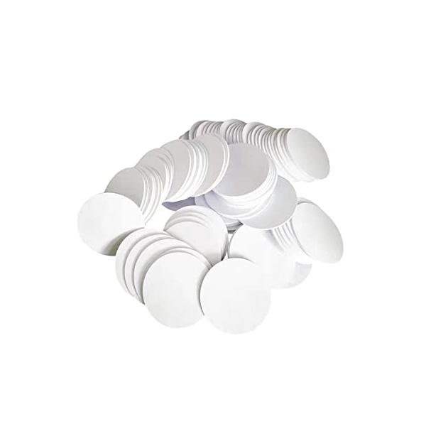 100枚/-/-・Color:100枚・パッケージ個数:1・?100枚入りNFCカード、直径：約25ミリ、Ntag215チップはNtag203、Ntag213、Topaz 512のすべての機能と互換性があります。・?何度も繰り返し消去したり...