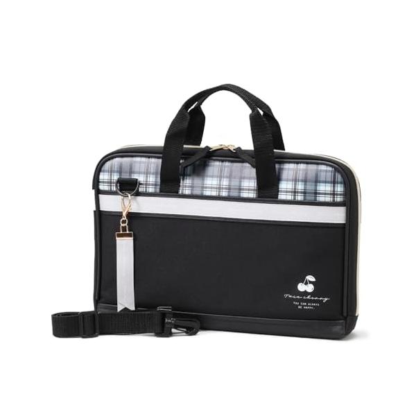 黒/-/MS-16-TWI・パッケージ個数:1・さくらんぼとリボンチャームがポイント！ オトナかわいい書道セット！・汚れにくい撥水加工生地で、裏面上部には通気性のあるメッシュ素材を使用。・サイズ(約)幅35cm×奥行5cm×高さ22cm 重...