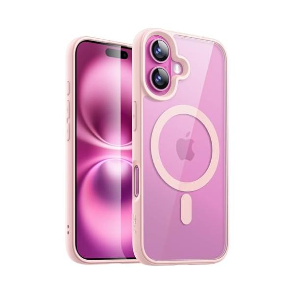 ライトピンク/-/5630F・Color:ライトピンク・[互換性] iPhone 16 6.1インチ用に完璧にフィットします。注：iPhone 16 Plus / 16 Pro / 16 Pro Maxには対応しません。軽量でスリムな設計で...