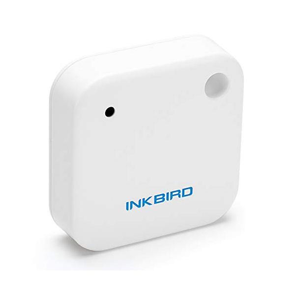 ホワイト/Bluetooth温度湿度計/-・Size:Bluetooth温度湿度計・アプリに温度、湿度を確認：Bluetooth経由でスマホに接続されて、専用アプリ「INKBIRD」に測定した温湿度が確認できます。アプリに誤差値の調整、アラ...