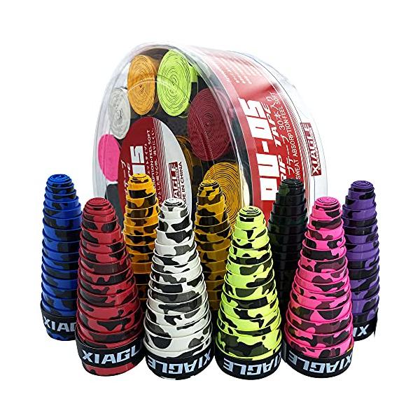 30本入カモフラ柄ミックスPU05/-/-・Color:30本入カモフラ柄ミックスPU05・30本入カモフラ柄 グリップテープ 、見た目はかっこ良く、誰より目立つ迷彩柄！素材：ポリウレタン。・オーバーグリップテープ、全長1100mm×幅25...