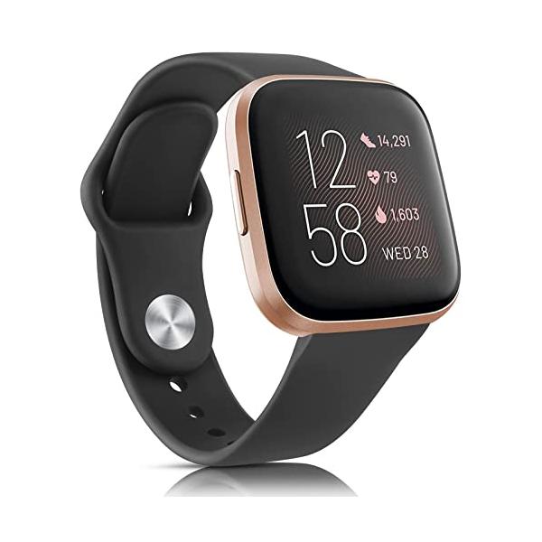 クラシックブラック/2.3 cm/-・Color:ブラック・対応機種：Fitbit Versa / Fitbit Versa 2 / Fitbit Versa Lite スマートウオッチ。（注：Fitbit スマートウオッチは含まれていませ...