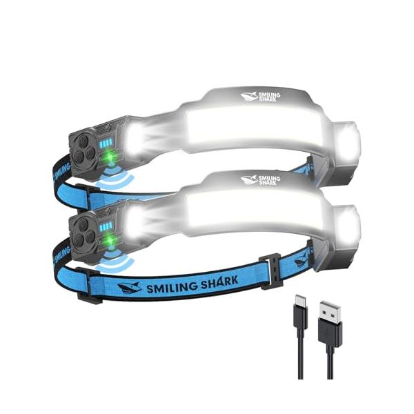 ブラック/二個入り/TS-4-JP2-NEW・Size:二個入り・最新のTSシリーズ・四倍輝度2025年新登場ヘッドライト―TSシリーズ、より明るい照明とより幅広い範囲！TS-4は２つ調節な集光ライトと4個の高輝度COBライトを備わっており...