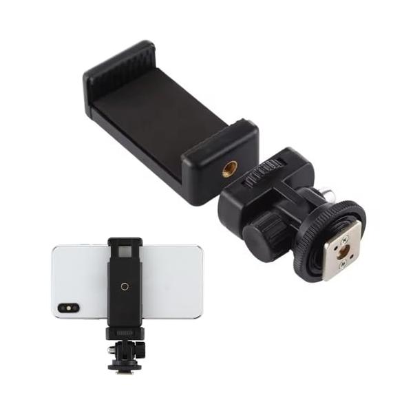 ブラック/-/-・商品折りたたみ時サイズ：11.9x4cm、カラー：ブラック、1個セット。・ポケットにも入る小型・軽量設計で持ち運びがしやすい、コンパクトなカメラマウントです。・一眼レフカメラ上部にあるアクセサリーシューに取り付け、ネジで締...