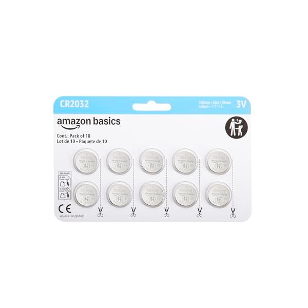 CR2032中流量/10個 (1パック)/CR2032AB/10B・Size:10個 (1パック)・パッケージ個数:1・梱包品:コイン形リチウム電池 (CR2032、3V) 10個パック。BR2032、DL2032、ECR2032の代替品。...