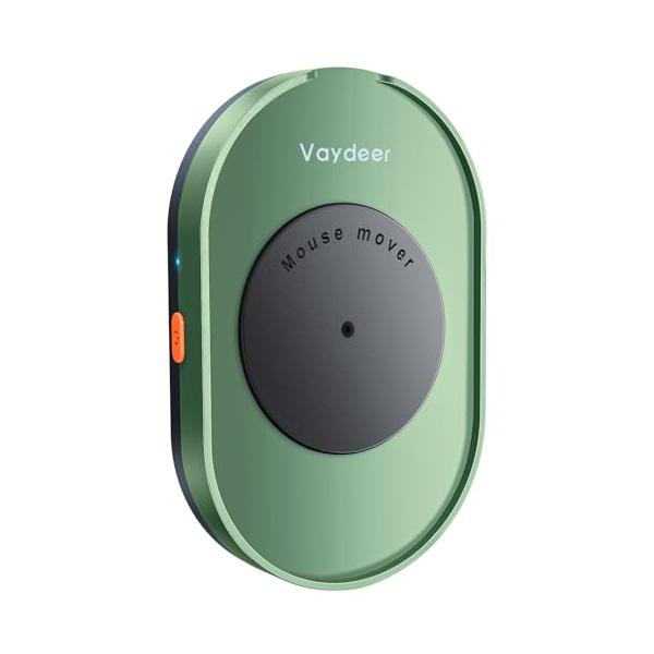ダークグリーン/-/-・Color:ダークグリーン・生産性の向上仕事中にコーヒーを飲んだり、外でリラックスしたりしているときでも、VAYDEER マウスジグラーはオンラインに接続し、コンピューター/ノートパソコンがスリープモードにならないよ...