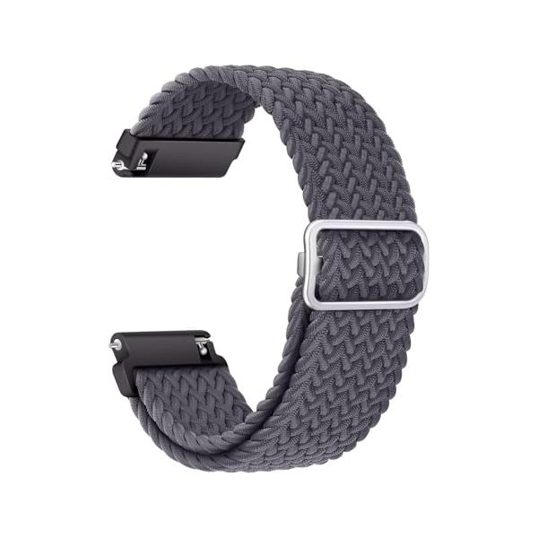 シンプルスペースグレー/22mm/sxwb013・Color:スペースグレーSize:22mm・非常に快適で、もう脱ぎたくなくなります。 リングスリングはポリエステル糸と極細シリコーン繊維で作られています。 優れた素材、非常に柔らかい伸縮性...