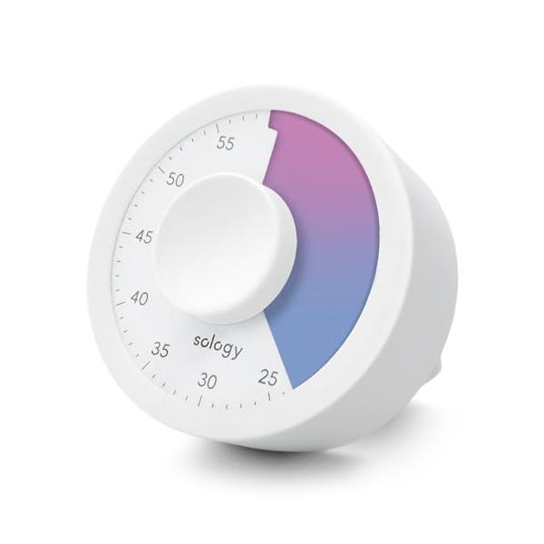 丸丸(グラデーション)/小/LTY0101BP・Color:丸(グラデーション)・パッケージ個数:1・残り時間がパッとわかる視覚的でおしゃれなビジュアルタイマー。セットした残り時間の部分は色がつくため、すぐに判断できます。・クルッと回すだけ...