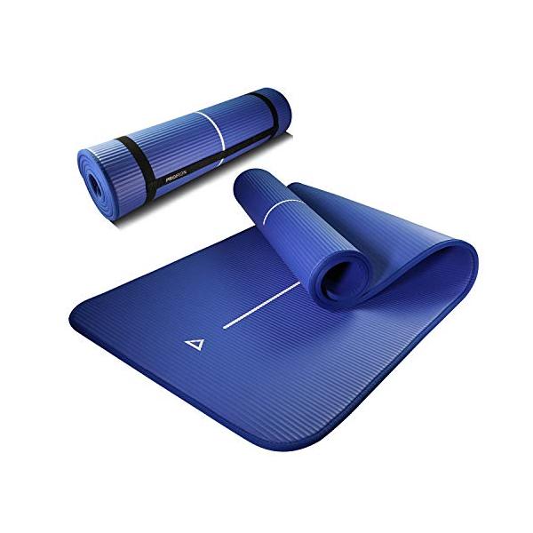 #4 / 濃紺 183 x 66 x 1 cm/-/PRO-DZ02-20・Color:#4 / 濃紺 183 x 66 x 1 cm・パッケージ個数:1・究極の進化版、10mmヨガマット 183cm × 66cm×10mmの寸法で、自由な...