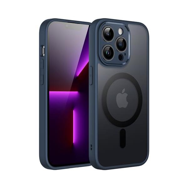 ネイビー/iPhone 13 Pro Max 6.7インチ/3976C・Color:ネイビー・[超マグネット吸着] MagSafeウォレット、カーマウント、バッテリーパック、その他のMagSafeアクセサリと互換性があります。磁石で充電器に...