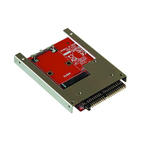 -/-/KRHK-MSATA/I9・パッケージ個数:1・ブートドライブにも利用  ノートPCのHDD換装に使えます・仕様:mSATA SSD → 2.5型IDE SSD・接続インターフェース:2.5型IDE 44pin (最大ATA133)...