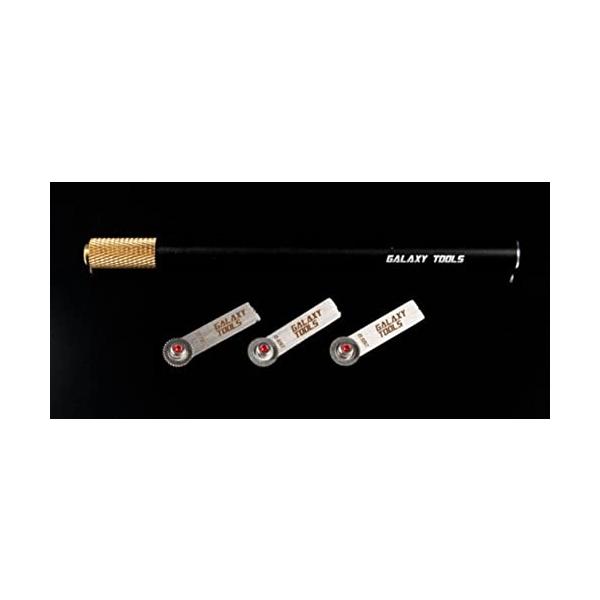 -/-/R-03・模型用リベットツール・海外の飛行機モデラーの間で話題のリベットマーキングツールがついに日本上陸・小さめのホイールを軸をセットにしたもの・入り組んだ部分にもリベットを打ちやすい