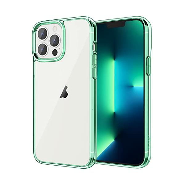 ミッドナイトグリーン/iPhone13 Pro 6.1インチ/3582-CS・Color:ミッドナイトグリーン・パッケージ個数:1・iPhone13 Pro 6.1インチ用の特別デザインです。おデバイスに完全な保護を提供し、ワイヤレス充電を...