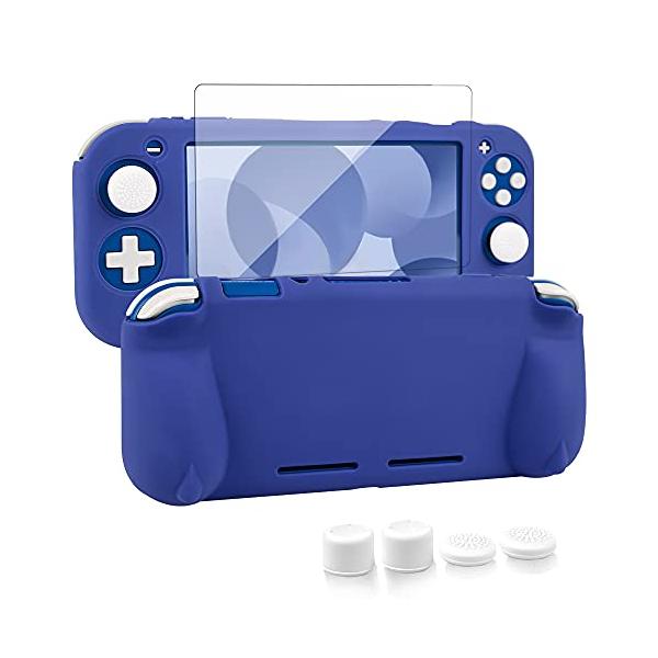 ブルー/-/-・Color:ブルー・対応機種本品は2023年最新発売中Switch lite＆スイッチライトの専用ケース１つとガラス強化液晶保護フィルム１枚の2点セットでございます。・全面保護カバーswitch liteの各ボタンにぴったり...