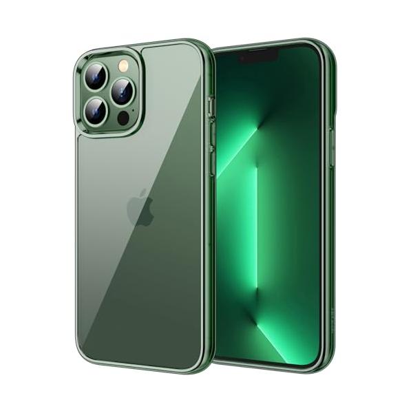 アルパイングリーン/-/3582L・Color:アルパイングリーン・パッケージ個数:1・iPhone13 Pro 6.1インチ用の特別デザインです。おデバイスに完全な保護を提供し、ワイヤレス充電をサポートします・高品質のPCとTPU素材を採...