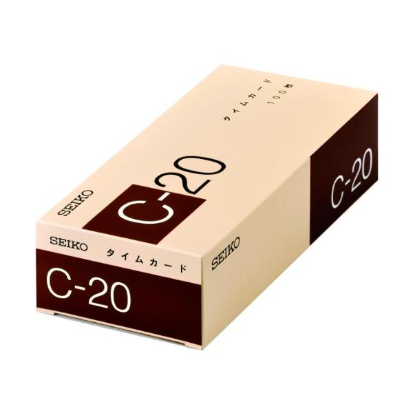 C20カード-/-/CA-C20・Style:C20カード・パッケージ個数:1・日締：20日締対応・容量：100枚入・6欄印字対応・タイプ：両面6欄・適合機種：QR-330、QR-4550、QR-4550G、QR-6560、QR-6560G