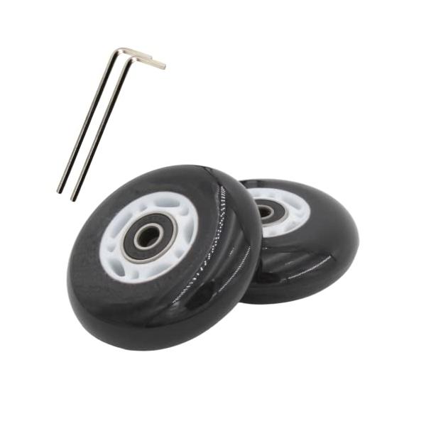 ブラック/ホワイト/76mm/000-01・Color:ブラック/ホワイトSize:76mm・パッケージ個数:1・適用性76mmホイールのスケートボードの互換製品として使用、ほとんどの使用場面に適用しています。サイズ：76*24mm（直径*...