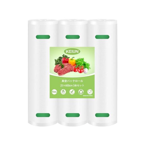 透明/25x600cmx3本/JD3YDW・Size:25x600cmx3本・パッケージ個数:1・?? 鮮度長持ち設計 高い密封性で空気の侵入をしっかりとブロックいたします。これにより、湿気や臭い移り、カビの発生を効果的に防止し、食材の鮮度...