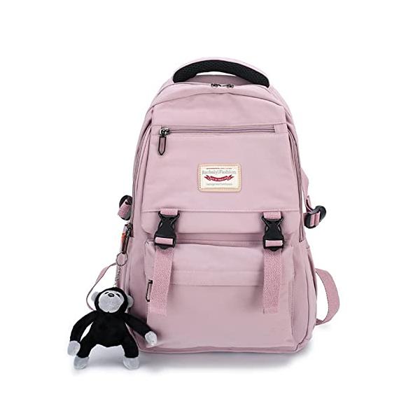 リュックサックバックパックC-ライトピンク/-/-・Color:C-ライトピンク・大容量収納サイズ：横34cm×縦47cm×マチ18cm、内部のメインなスペースはA4サイズより大きい物品でも収納できます。雑誌や書類、タブレットはもちろん 傘...