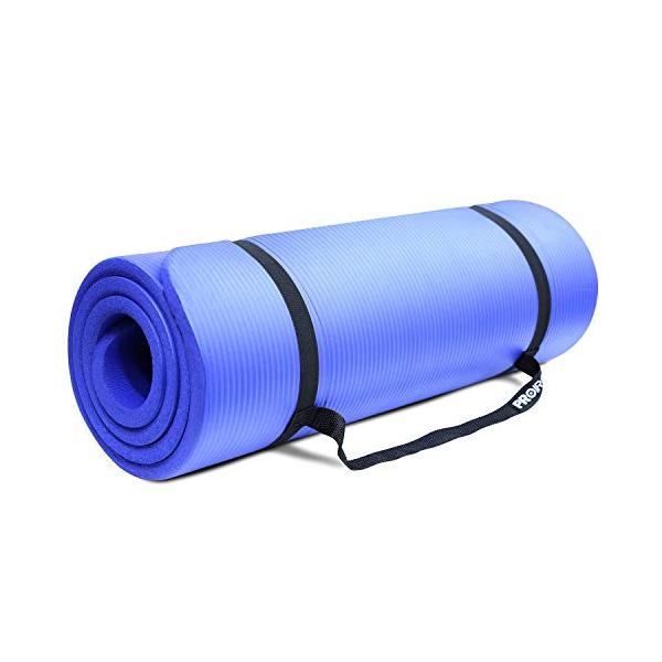 #5 / ブルー 15mm/180cm×61cm×15mm/-・Color:#5 / ブルー 15mm・製品情報素材：NBR、サイズ：180cm×61cm×15mm、重量：1.25 kg。1年このスタイルのサイズは、ラップされたエッジスタイ...