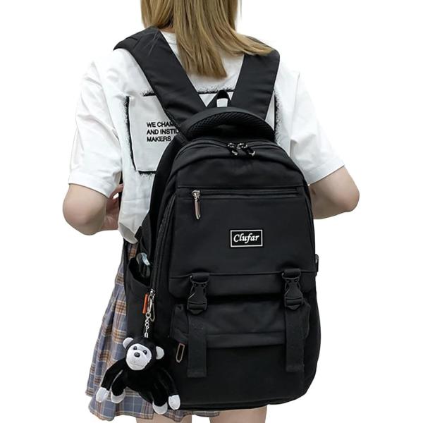 リュックサックバックパックA-ブラック/47cm x 34cm x 18cm/-・Color:A-ブラック・大容量収納サイズ：横34cm×縦47cm×マチ18cm、内部のメインなスペースはA4サイズより大きい物品でも収納できます。雑誌や書類...