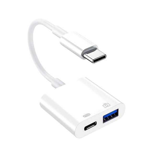 -/USB Type-C/-・Size:USB Type-C・パッケージ個数:1・USB Type-Cカメラアダプタ本製品をスマートフォン等の対応機器に接続することで、パソコンを介さずに、USB Type-Cインターフェース経由でデジタルカ...