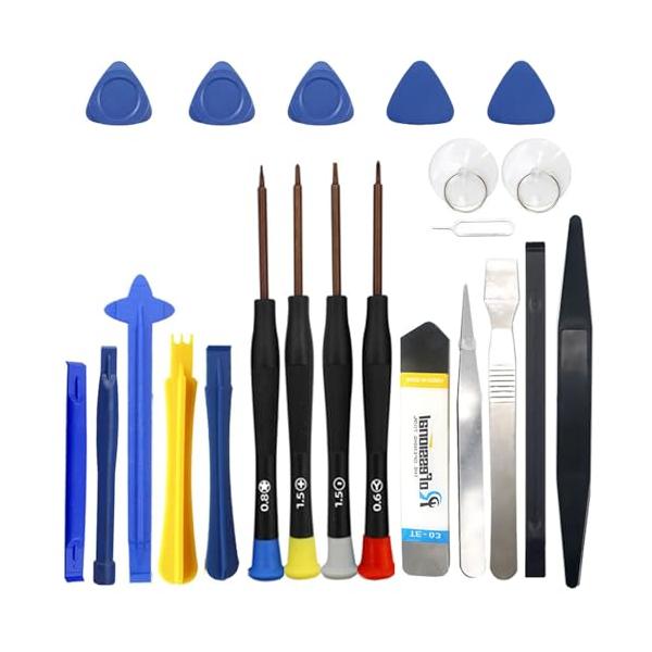 22pcs/-/-・Color:22pcs・特徴スマホ分解ツール・組み立てツールセットは、スマートフォンを簡単に分解・修理できるだけでなく、ノートパソコン、タブレット、電子機器、Apple Watch、iPad、iPod、MacBook、コ...