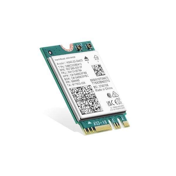 -/AX210 5400M/NAM2AX210・Size:AX210 5400M・WiFi 6E 5400MbpsこのWiFiカード6EはIntel AX210チップセットを搭載し、超高速WiFi 6とWiFi 6Eをサポートし、WiFi5...