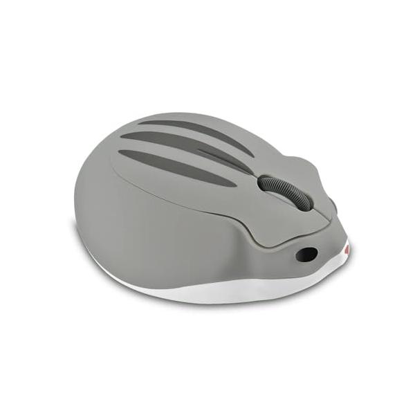 グレー/-/-・Color:グレー・2.4GHz接続2.4GHzワイヤレス技術を採用し、ドライバのダウンロードや設定などは必要がないで、PCにUSBを接続すれば、すぐに使えます。6-10Mまで通信できますので、距離や位置に気にせず自由に移動...