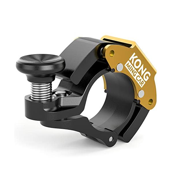 インダストリアルゴールド/ワンサイズ/KONG-280・Color:ゴールド・独自の鳴音機構を採用し、さわやかな音色にこだわっています。・音が不要な場合は指先で触れるだけで音を止めることができます。・小型軽量ボディ。・シンプルでスマートなデ...