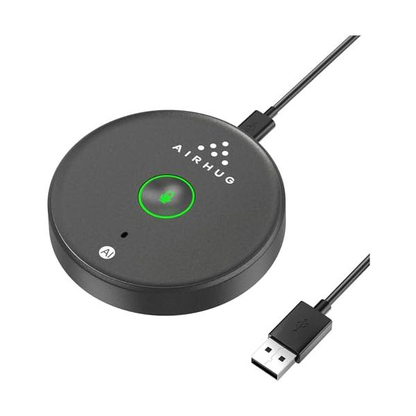 マイク USB・Style:マイク USB・パッケージ個数:1・最新型PCマイクUSBAirhug 21は2024年に最新のUSBマイクとして発売された製品で、AIノイズキャンセリング機能を搭載しており、拍手音、咳払い音、キーボードの打鍵音...