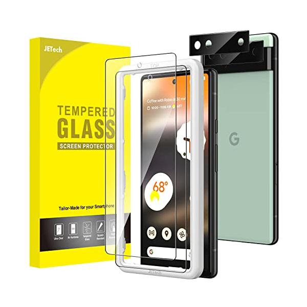 クリア/Pixel 6a/1190-・Size:Pixel 6a・[簡単に貼り付け] Google Pixel 6a 6.1インチに完璧に設計されています。付属の簡単な貼り付け工具で、ぴったりと位置合わせをして、気泡を残さずにフィルムを取り...