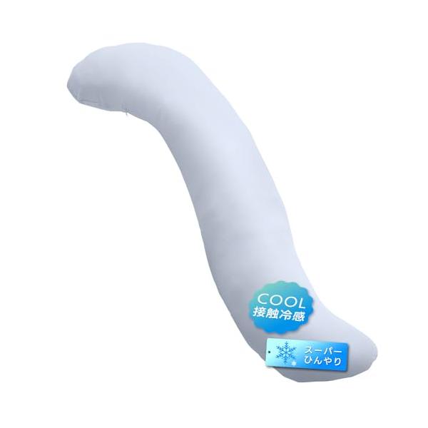 S字(さらさら&amp;吸収速乾機能)アイスブルー/105×35/BCBP-001・パッケージ個数:1・商品サイズ（cm）：幅約105×奥行約35・商品重量：約1kg・材質 カバー生地[ニット生地]：ナイロン100%（ブルーテックス使用）・...