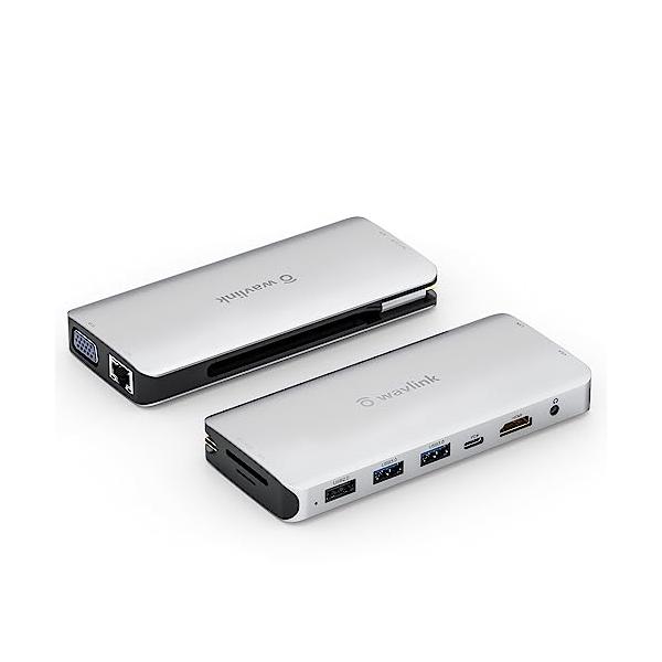 グレー/10-in-1 USB C ドッキングステーション/U9-JP・対応機種Windows 7  8  10  11  Mac OS X 10.11またその以降  Linux  Chrome OS  iPad OS  Androidなど...