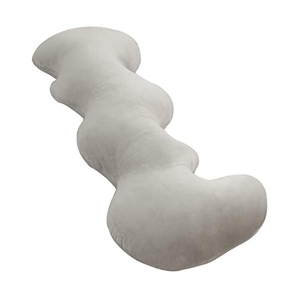 グレー/100/-・Size:100Color:グレー・主な仕様本体サイズ：100cm 重さ：1.3-2.9KG カバー生地：水晶マイクロファイバー生地 中綿：高弾力ｐｐ綿（ポリプロピレン 繊維）・極上の肌触りポリエステル繊維を採用した枕カ...