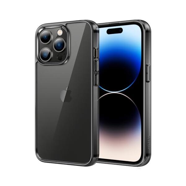 スペースブラック/iPhone 14 Pro 6.1インチ/3842A・Color:スペースブラック・[互換性] iPhone 14 Pro 6.1インチ 用の特別デザインです。おデバイスに完全な保護を提供し、ワイヤレス充電をサポートします...