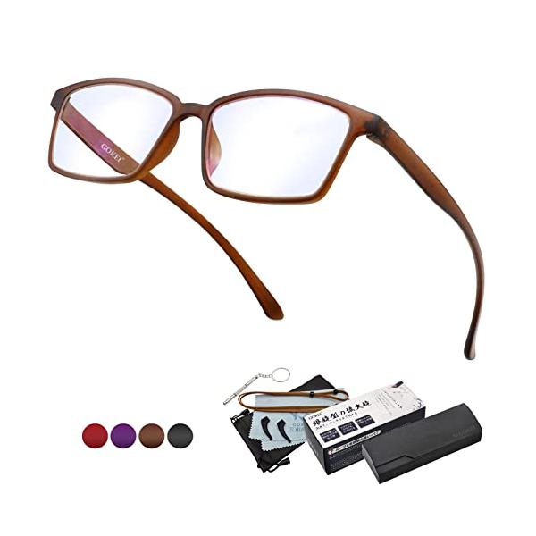 1.3倍 ブラウン/-/128_brown_1.3X・Color:1.3倍 ブラウン・パッケージ個数:1・??軽量で弾力性に優れたTR90フレーム※本商品はメガネの上からかけることはできません。予め了承のうえ、ご注文おお願いいたします。フレ...