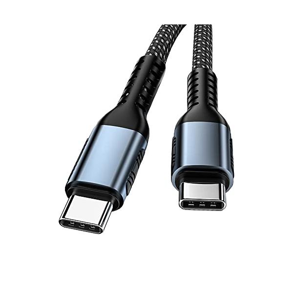 -/2M/-・Size:2M・最大100W超高速充電対応USB Type-Cケーブルは「USB PD (Power Delivery) 」に対応しますので、最大100Wの急速充電がです。スマホだけでなく、各種タブレット、PCなどの充電時間を...