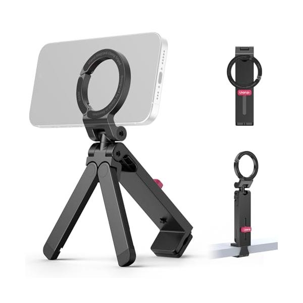 MA88マッグネット式MA88マッグネット式/-/MA88JP・Style:MA88マッグネット式・パッケージ個数:1・超強力両面磁気・安定感抜群Ulanzi MA88 三脚はMagSafe用スマホホルダーは超強力磁力の磁石を使用して、超強...