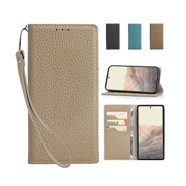 グレー/2、Google Pixel 8/SJFC-QY-Pixel 8-GR・Color:グレーSize:2、Google Pixel 8・?対応機種Google Pixel 8素材高級牛本革 ★対応機種と画面サイズをよくご確認のうえ、ご...