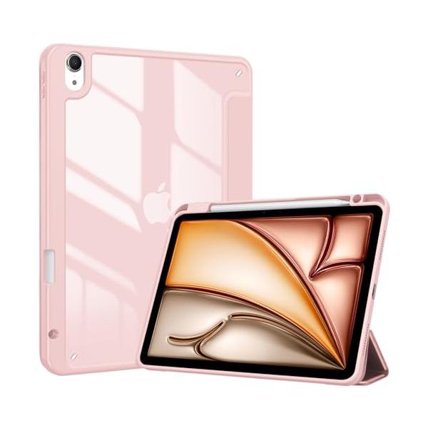 ピンク/-/PC-08364000・Color:ピンク・パッケージ個数:1・?適用機種iPad Air 11インチ M3 2025(A3267 A3270)、iPad Air 11インチ M2 2024(A2902 A2903 A2904)...